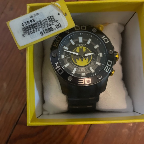 Invicta | Accessories | Invicta Batman Black Watch | Poshmark